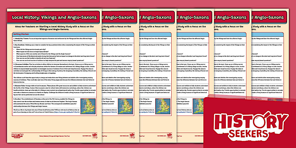 LKS2 Vikings and Anglo-Saxons Local History Guidance