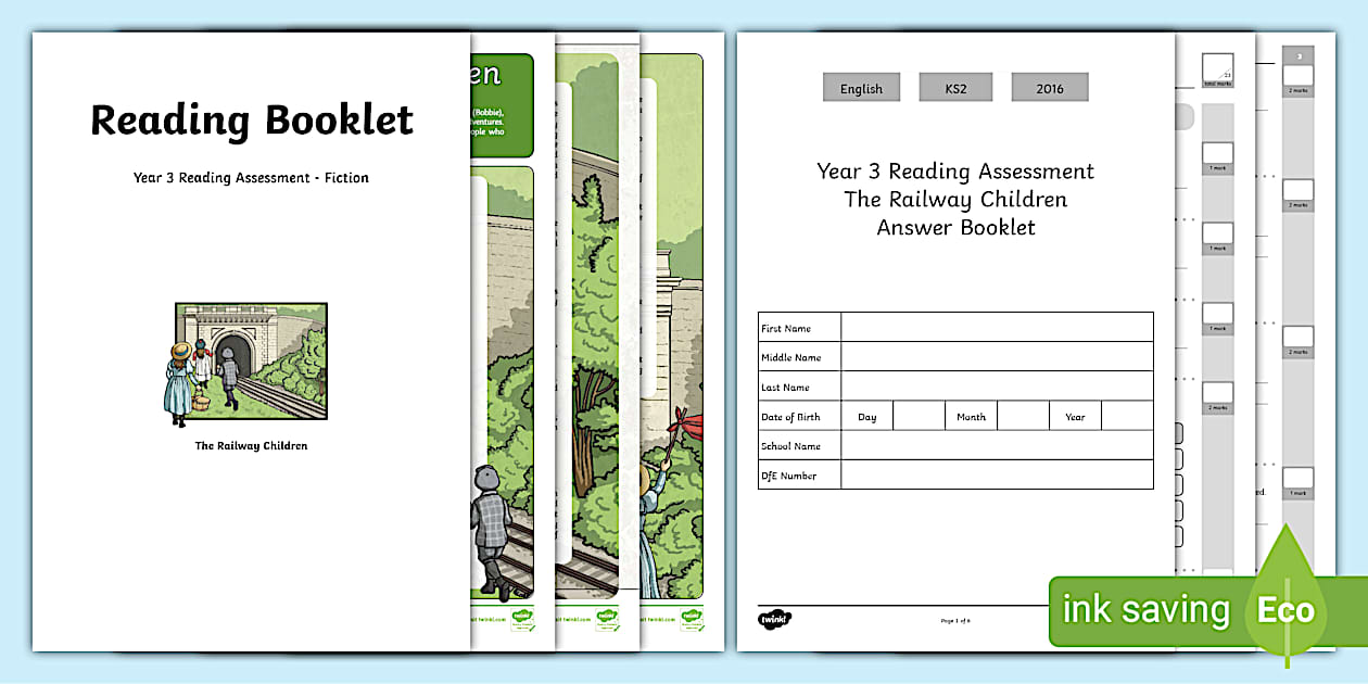 Year 3 Term 3 Fiction Reading Assessment - Twinkl