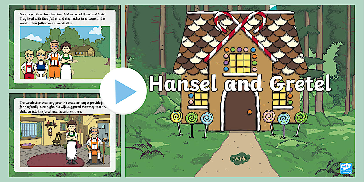Hansel and Gretel Fairy Tale PowerPoint - Twinkl