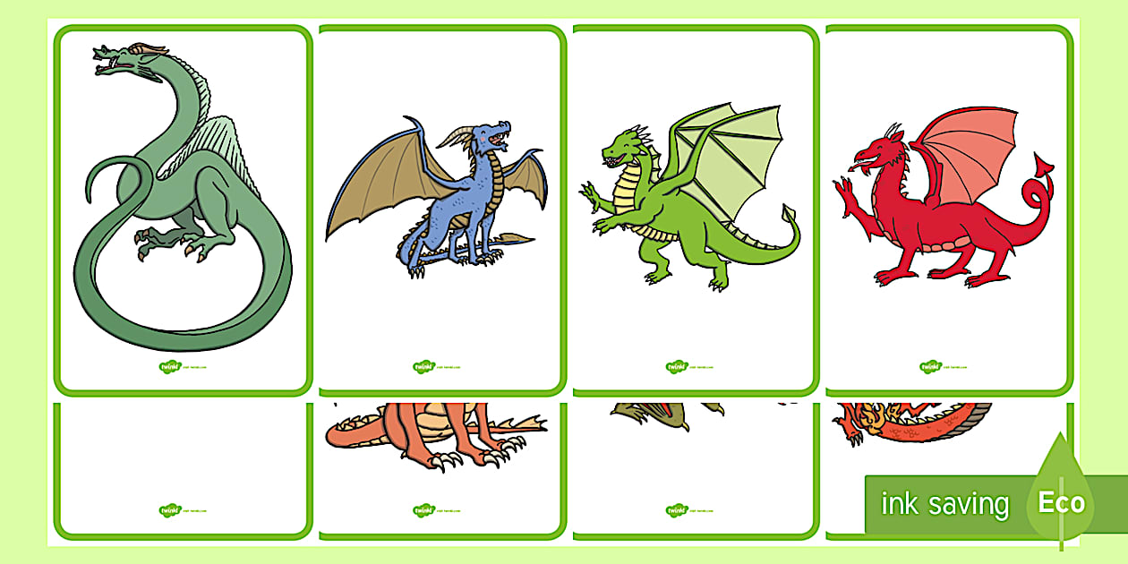 Dragons | Twinkl Dragon Design Resources (professor feito)