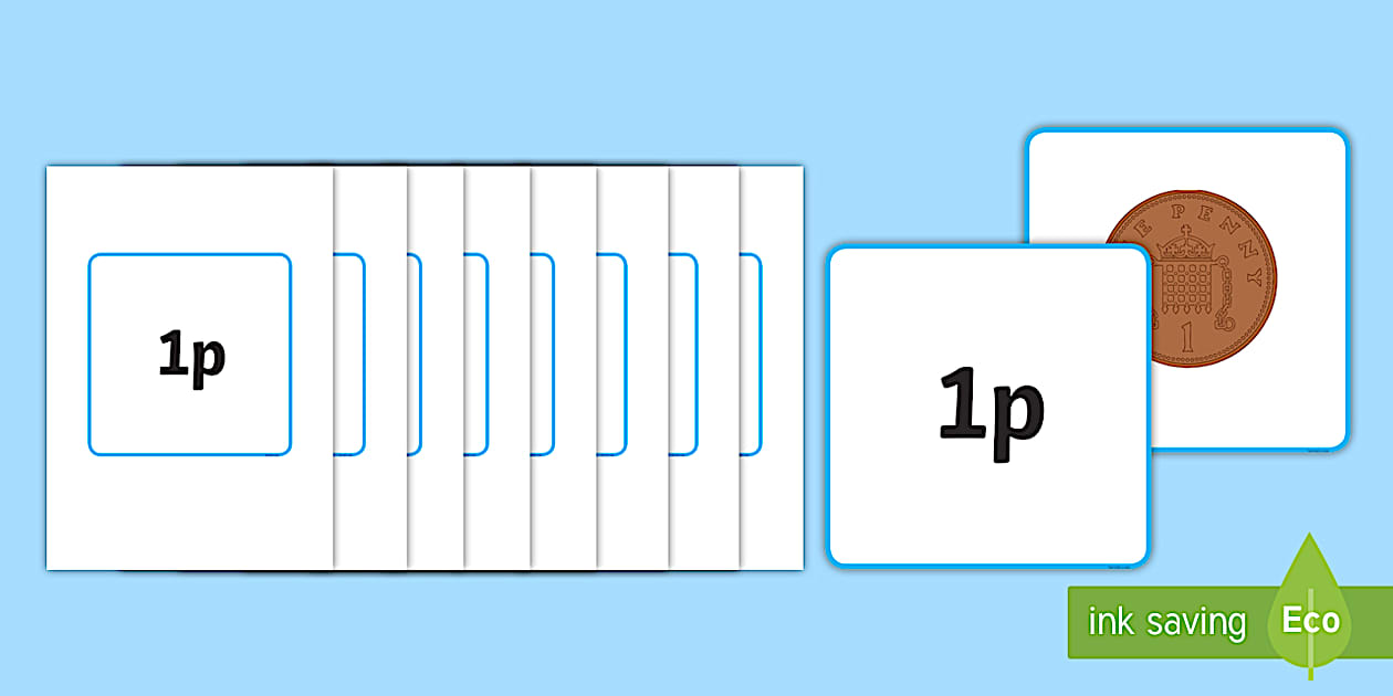 British (UK) Coin Flashcards (Teacher-Made) - Twinkl