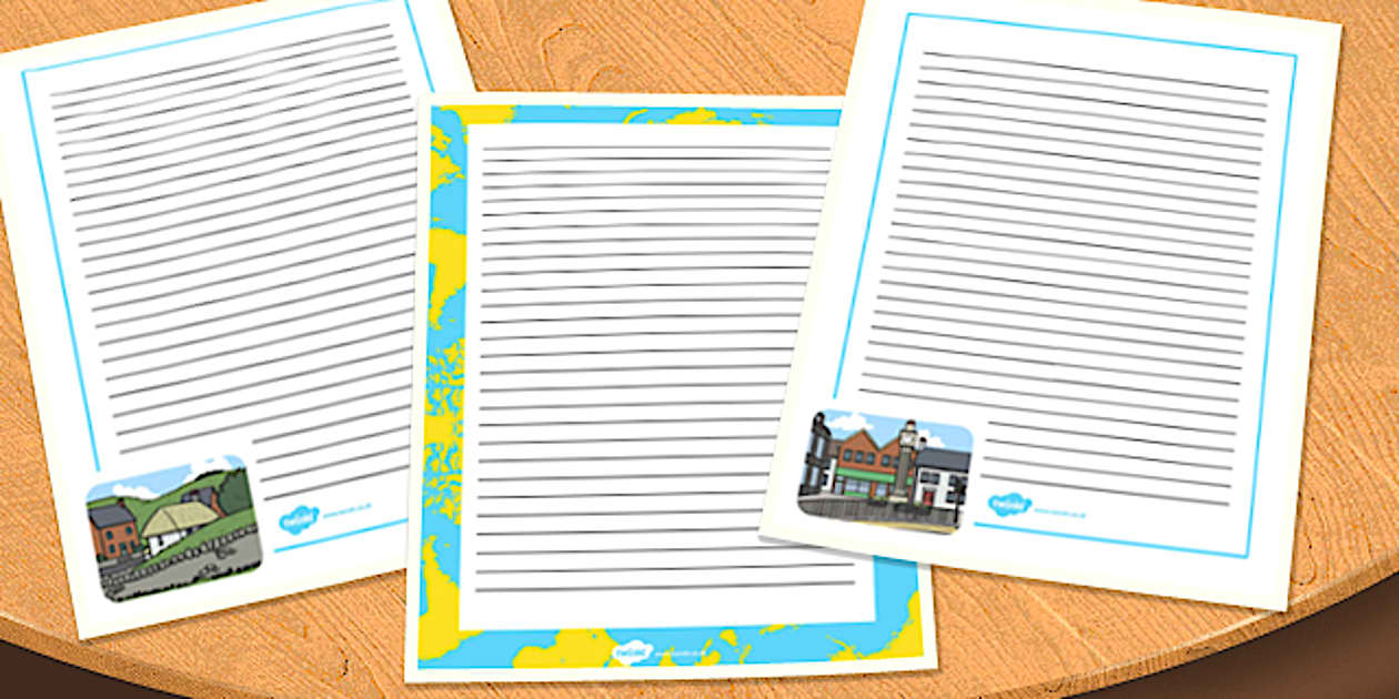 Our Local Area Page Borders (teacher made) - Twinkl