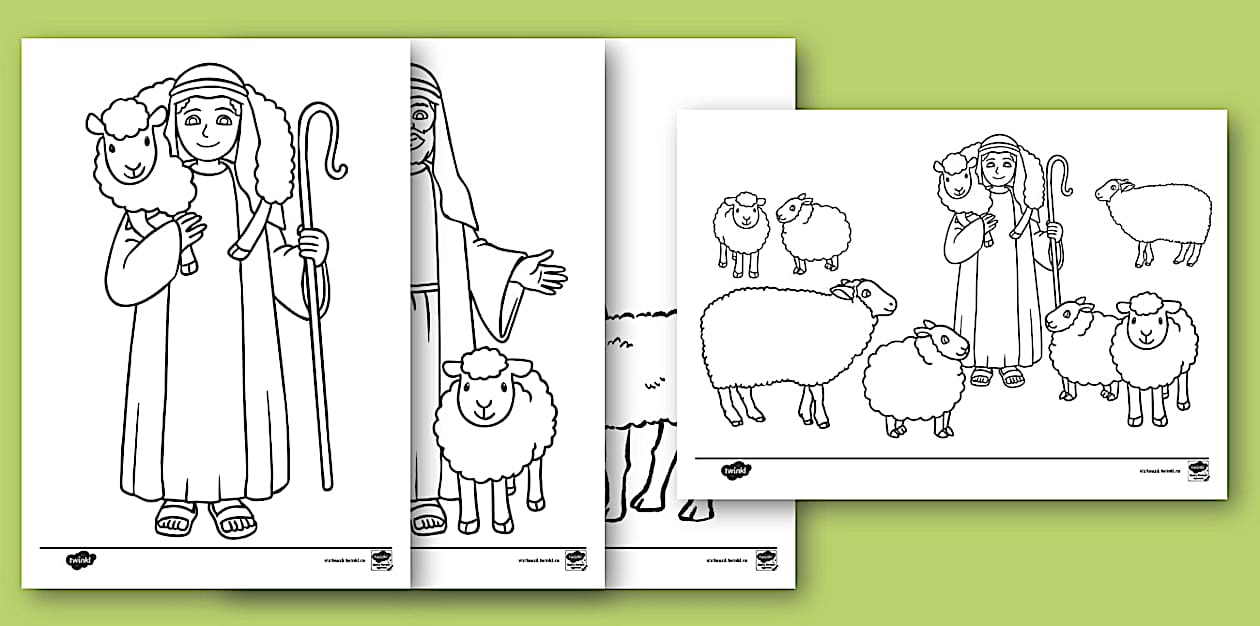 Pilda oii pierdute – Desene de colorat