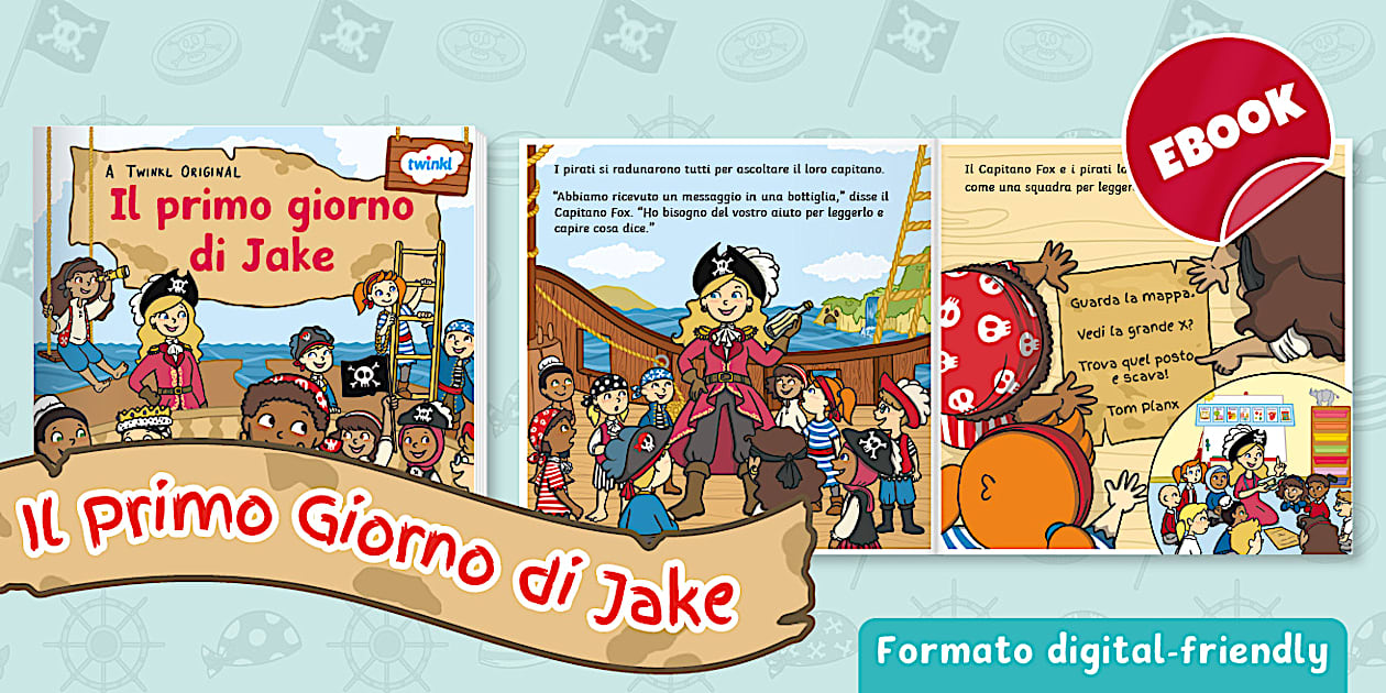 Il Primo Giorno di Jake - ebook illustrato