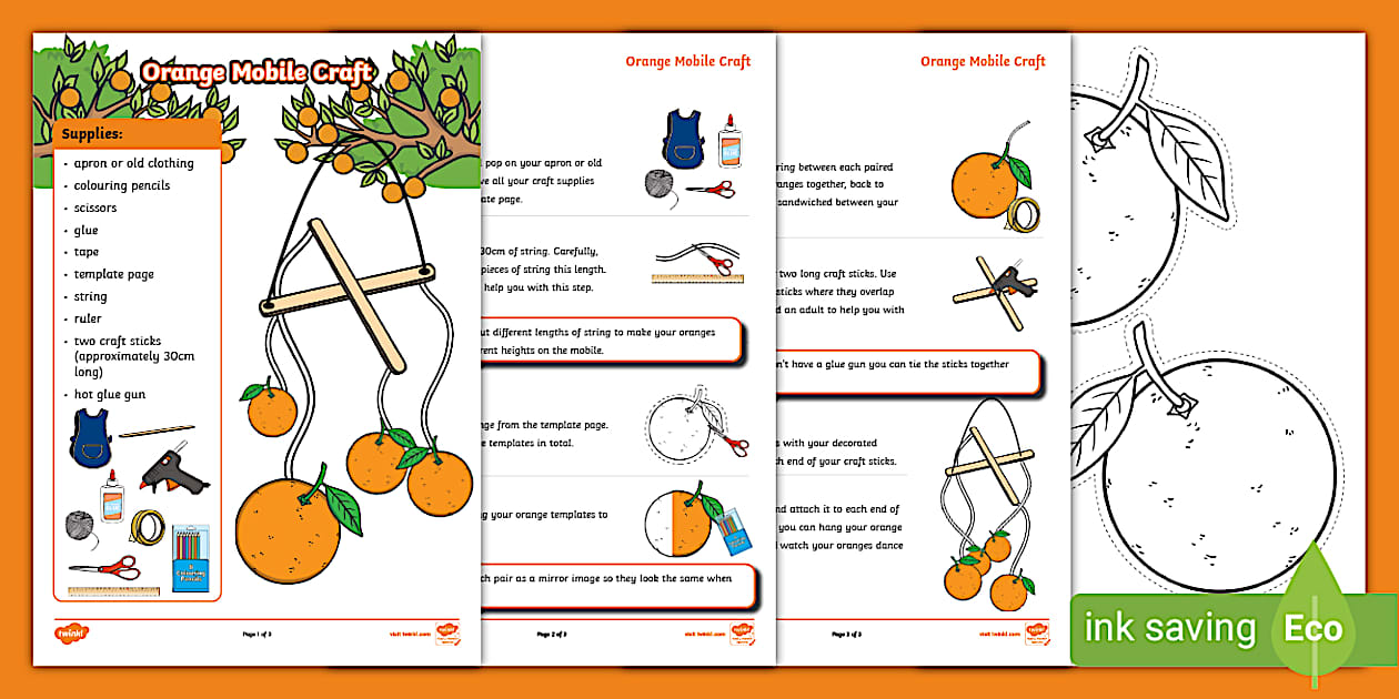 Orange Mobile Craft