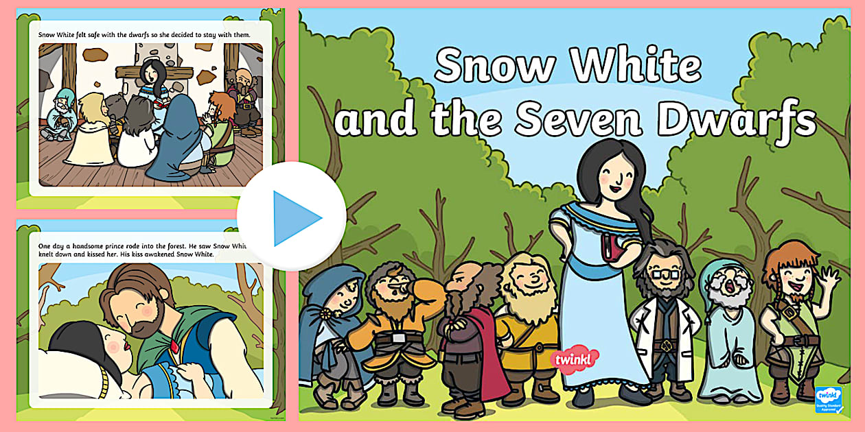Snow White Original Story - Snow White PowerPoint - Twinkl