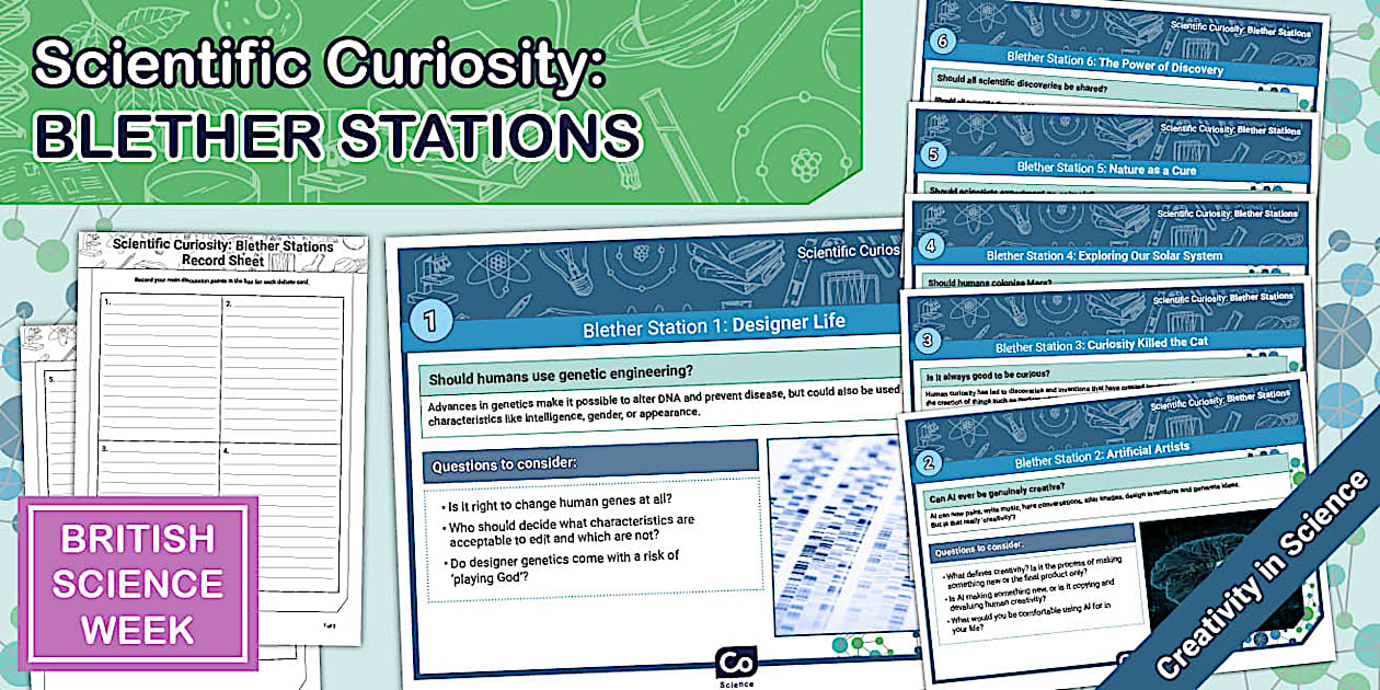 Scientific Curiosity: Blether Stations Poster