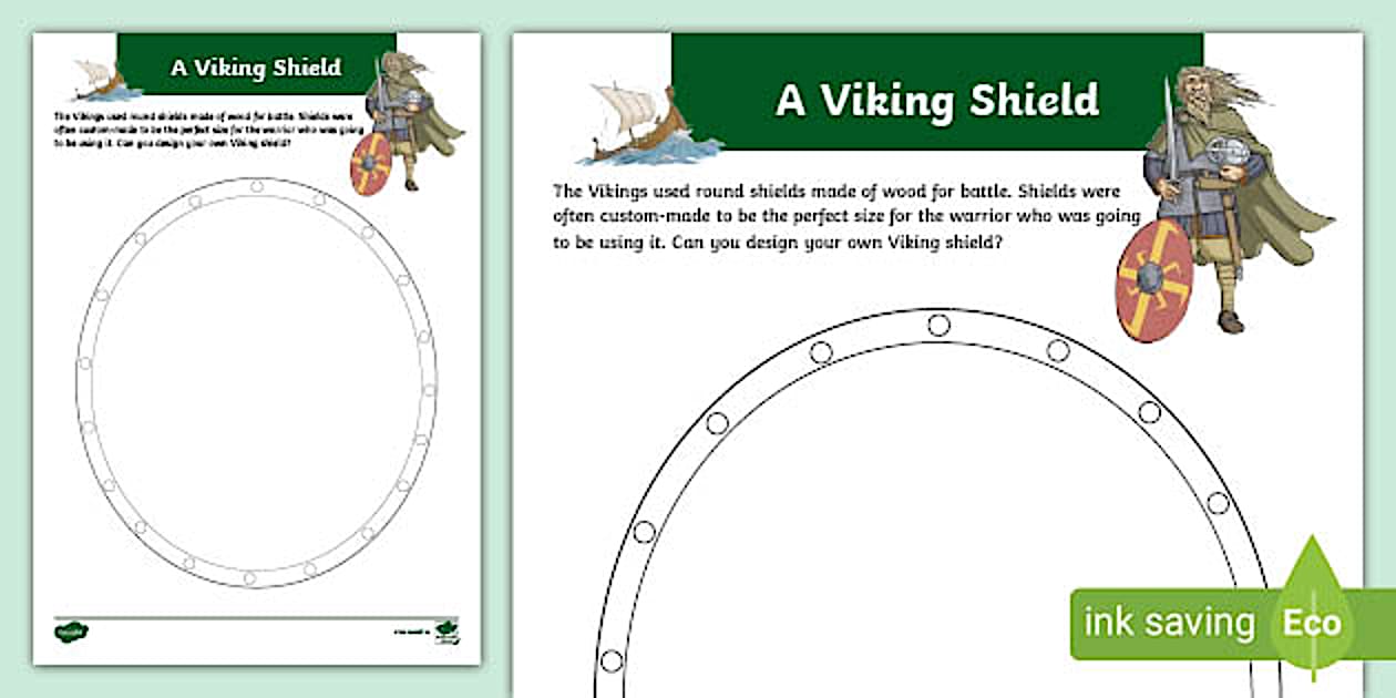 Viking Activity Sheet (teacher made) - Twinkl