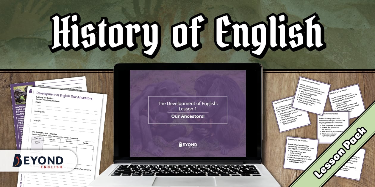 History of English Lesson 1: Our Ancestors
