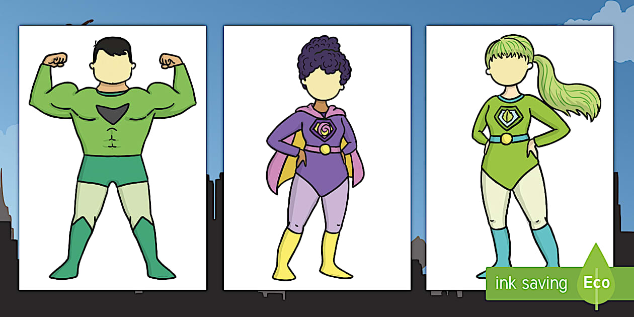 Face Editable Superheroes