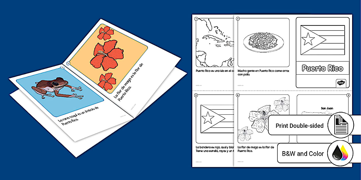 Lector emergente: Puerto Rico (Teacher-Made) - Twinkl