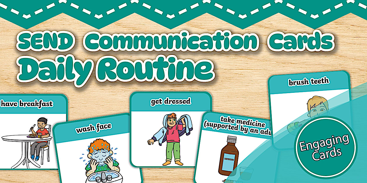 Communication Cards, Routine for Inclusion