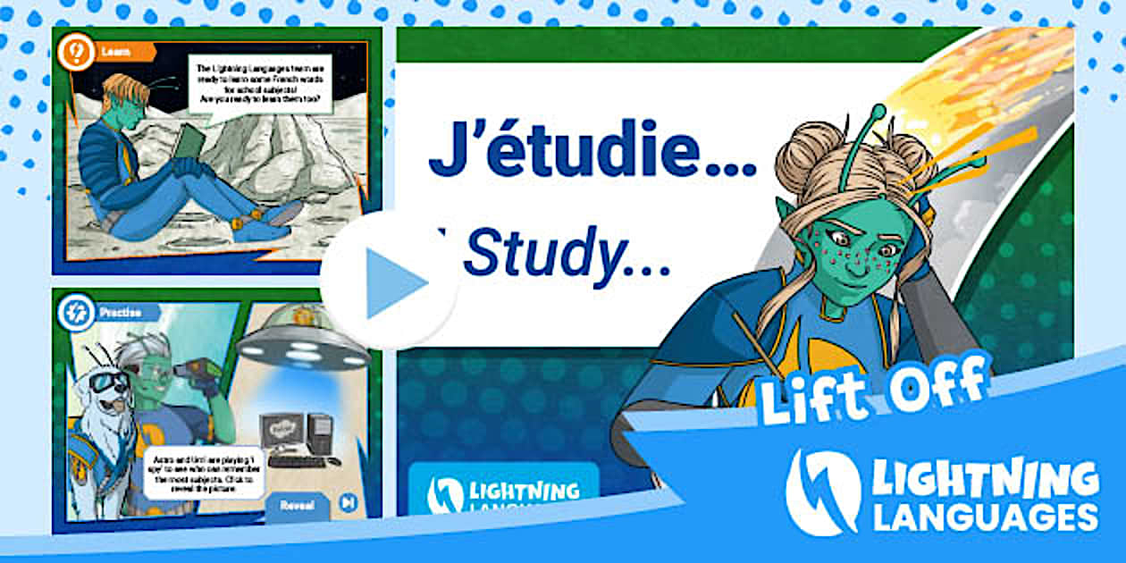 👉 Lightning Languages | French | Lift Off | School PPT1