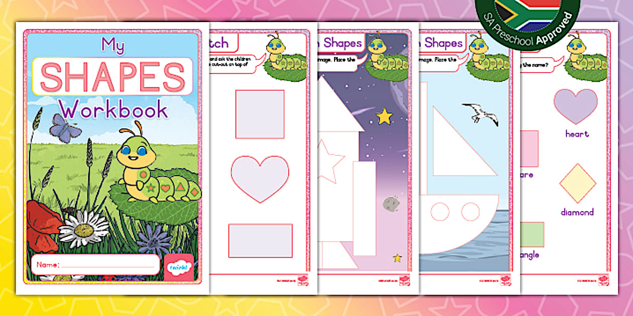 Toddlers: My Shapes Booklet