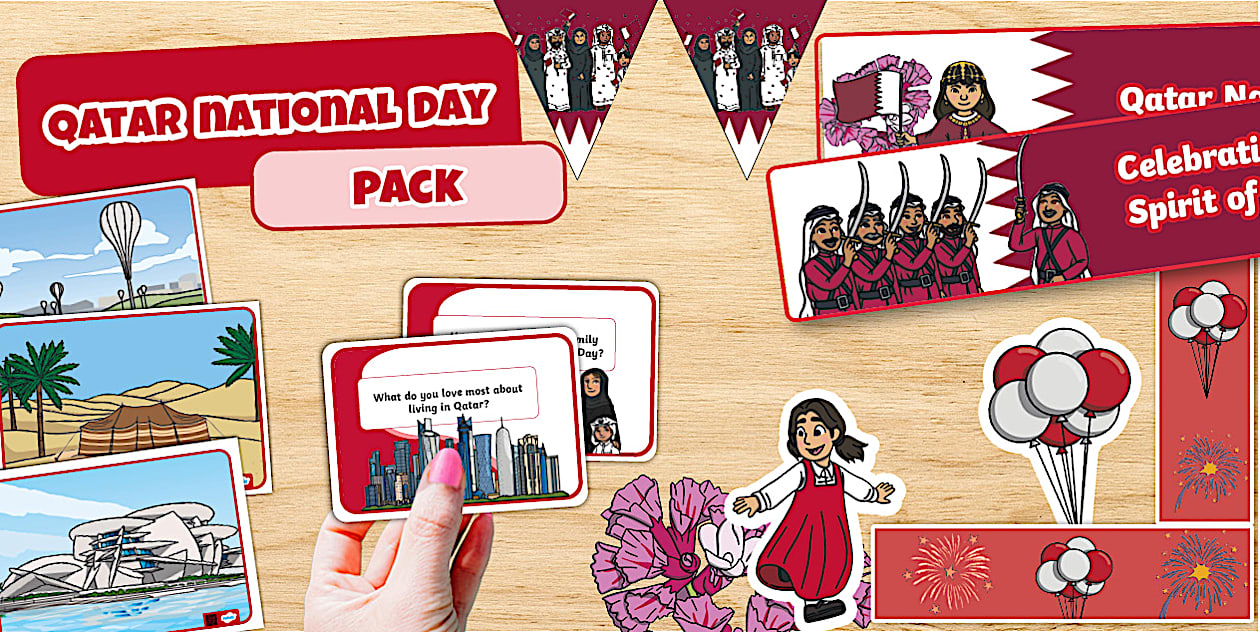 Qatar National Day Display Pack