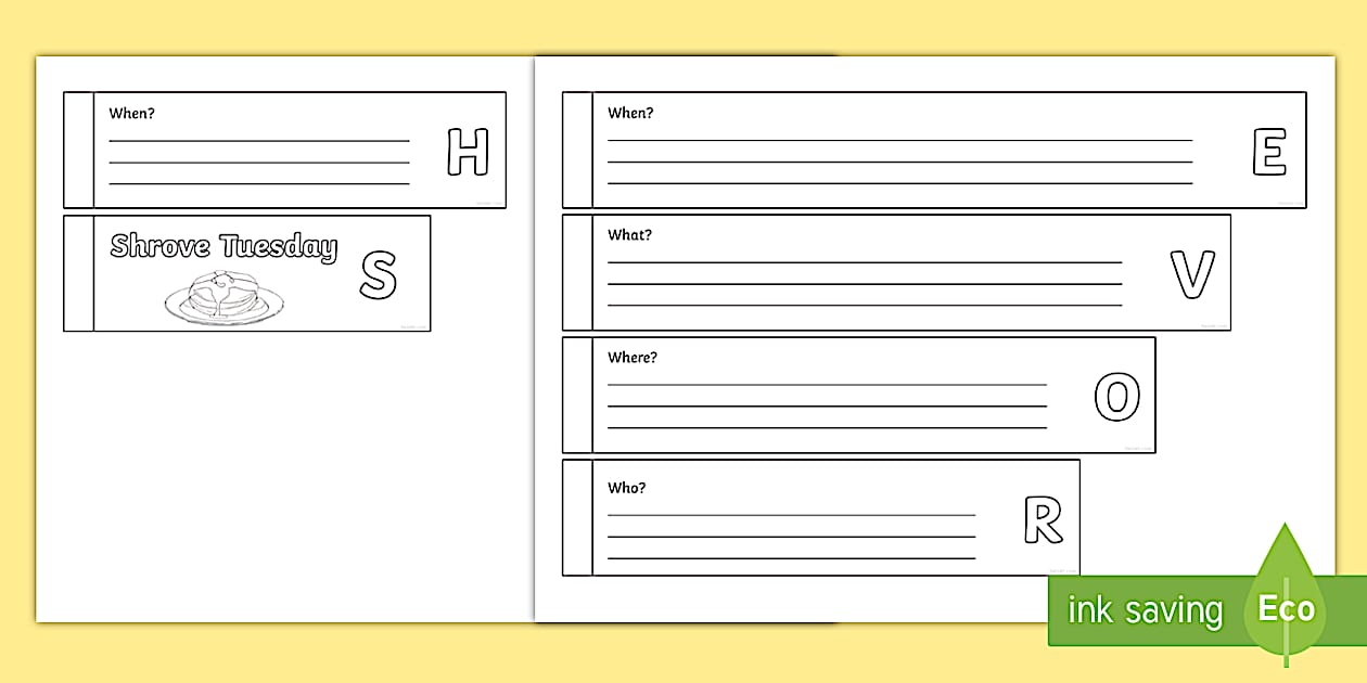 Shrove Tuesday Flip Activity Booklet (Teacher-Made) - Twinkl
