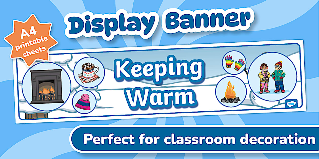 Keeping Warm Display Banner