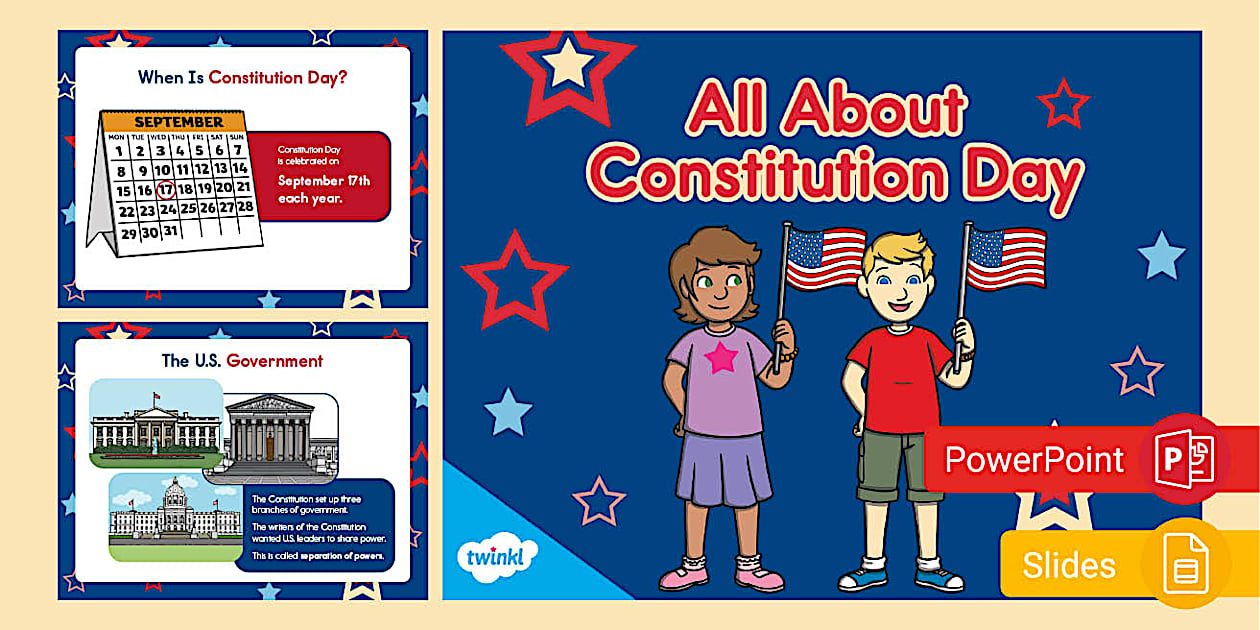 All About Constitution Day PowerPoint & Google Slides
