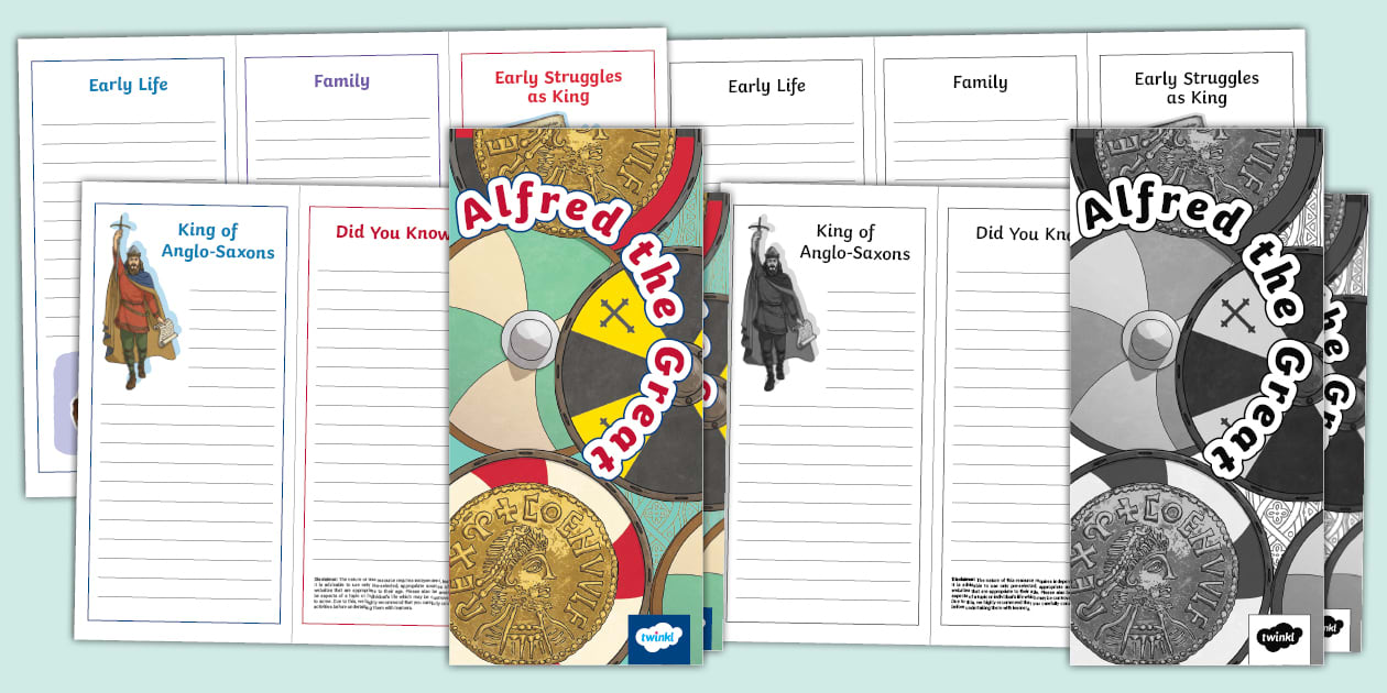 Alfred the Great Leaflet Template