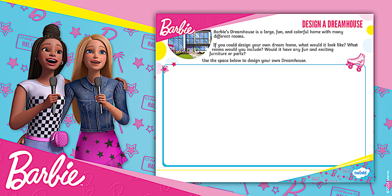 Barbie: Design a Dreamhouse Activity (teacher made) - Twinkl