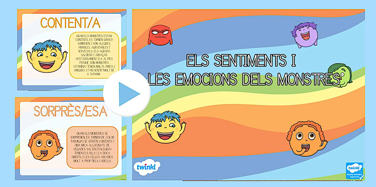 Presentació: Els sentiments i les emocions dels monstres - Català