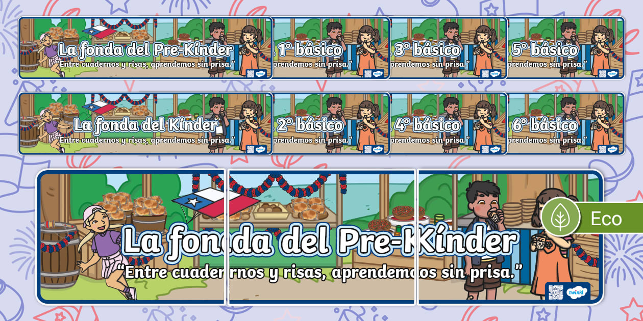 Cartel Fonda sala (teacher made) - Twinkl