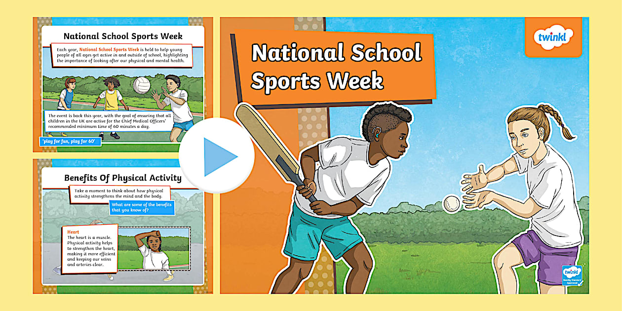 National School Sports Week PowerPoint - PE (teacher made)