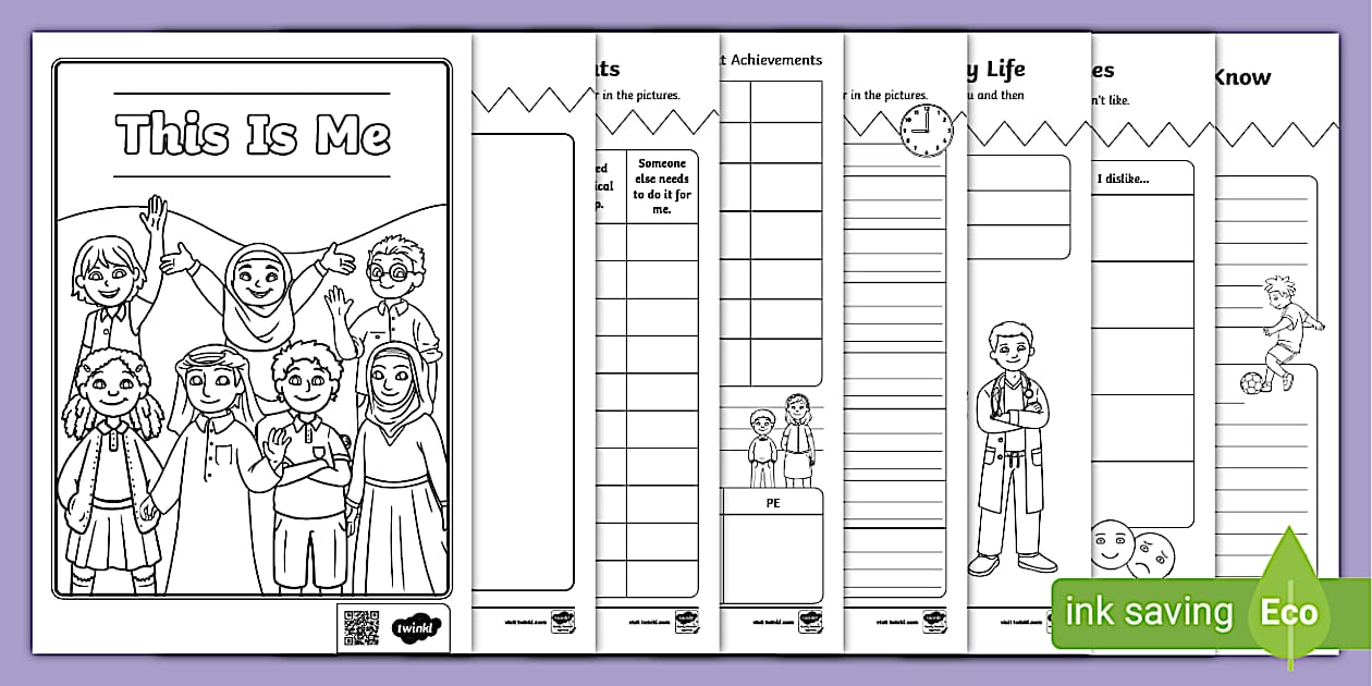 This Is Me Fact File (teacher made) - Twinkl