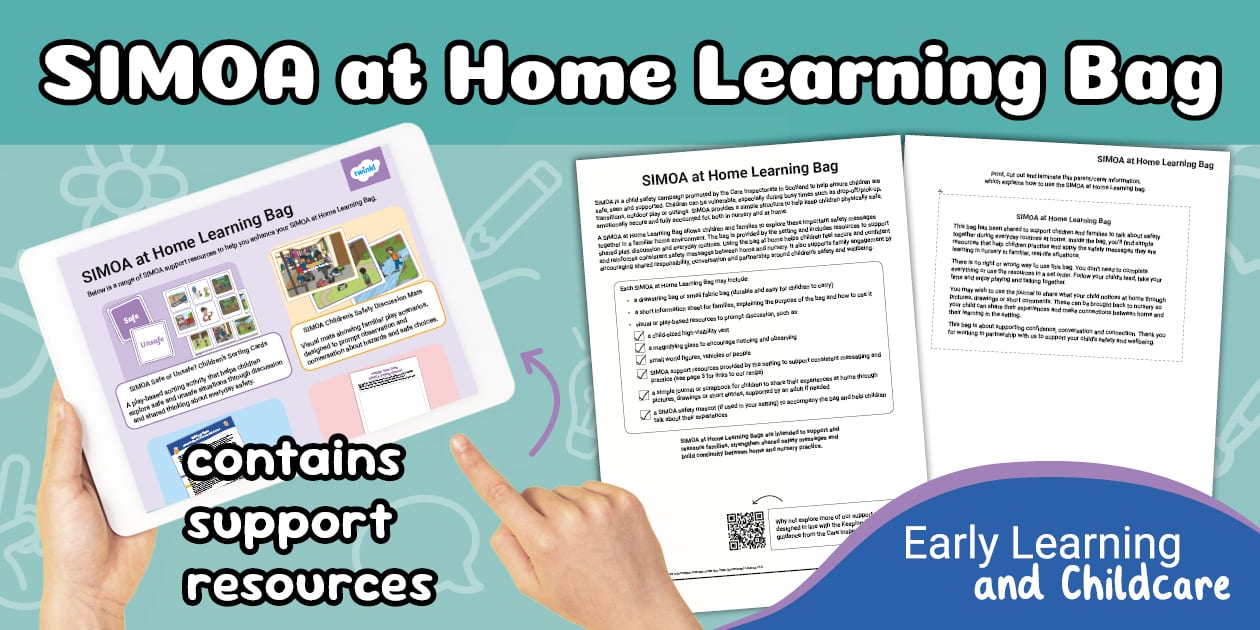 SIMOA at Home Learning Bag