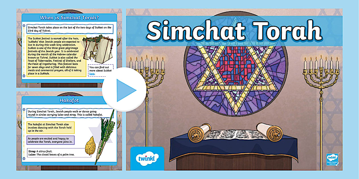 KS2 Simchat Torah PowerPoint (teacher made) - Twinkl