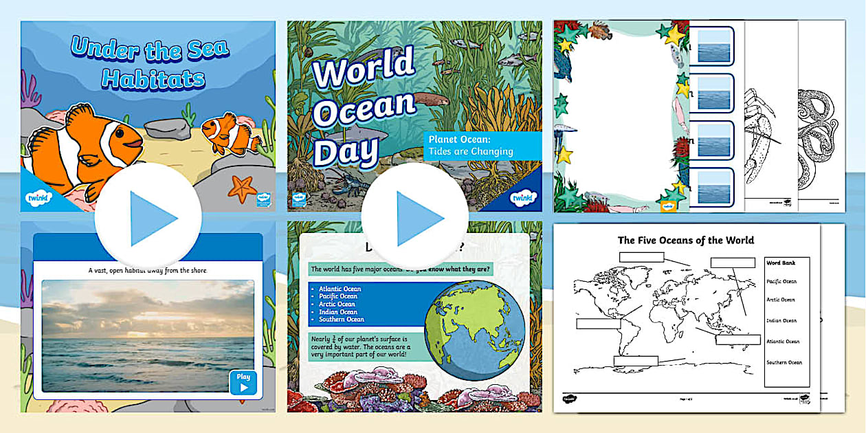 Oceans Resource Pack (teacher made) - Twinkl