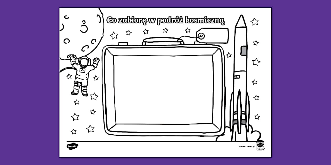 Co można zabrać w kosmos?| Karty pracy (professor feito)