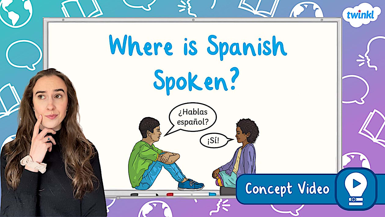 👉 Where is Spanish Spoken? | Languages Culture Concept Video