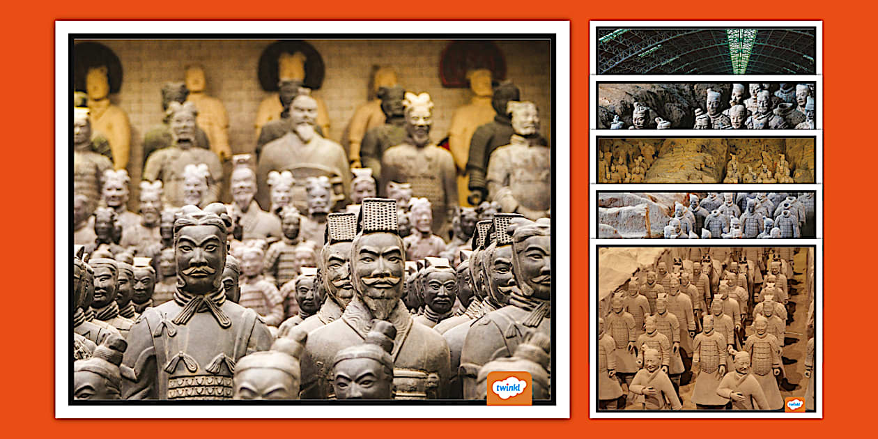 Terracotta Army Photos (teacher made) - Twinkl