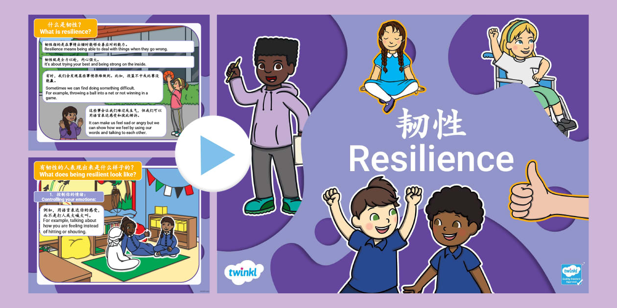 Bilingual Resilience PowerPoint Resource (teacher made)