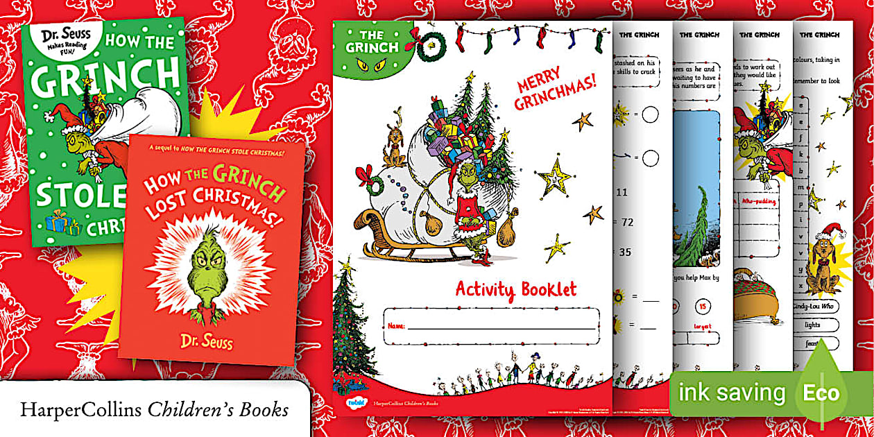 FREE! - The Grinch: Activity Booklet [Ages 7-11] - Twinkl