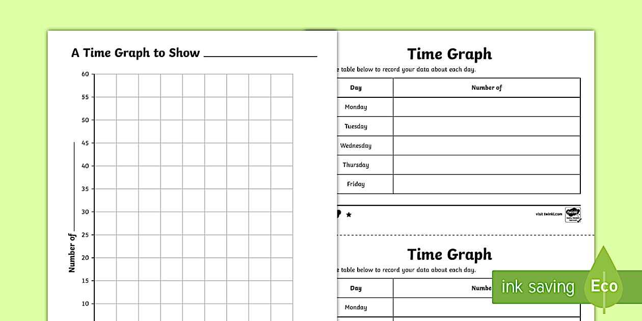 Higher Ability KS2 Time Graph Bar Differentiated Worksheets