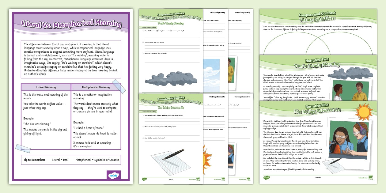 Theme detectives - Compare and Contrast Activity Pack
