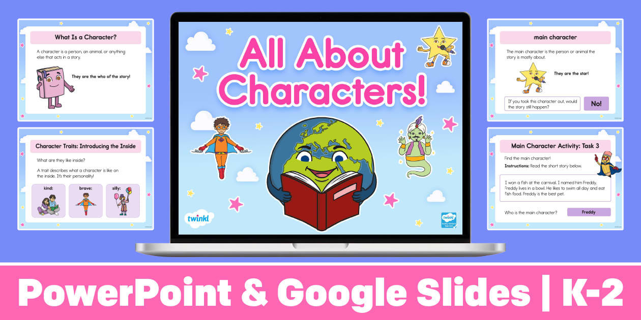All About Characters PowerPoint & Google Slides