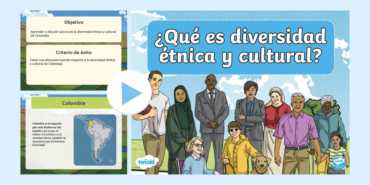 PowerPoint: Diversidad étnica y cultural - Twinkl Colombia