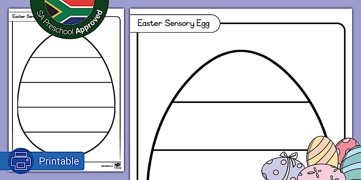 Easter Sensory Egg (creat de profesori) - Twinkl