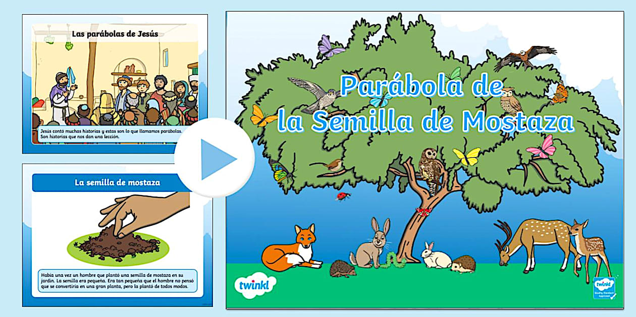 PowerPoint: Parábola la semilla de mostaza - Twinkl