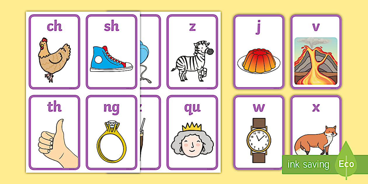 Phase 3 Phonics Flashcards (teacher made) - Twinkl