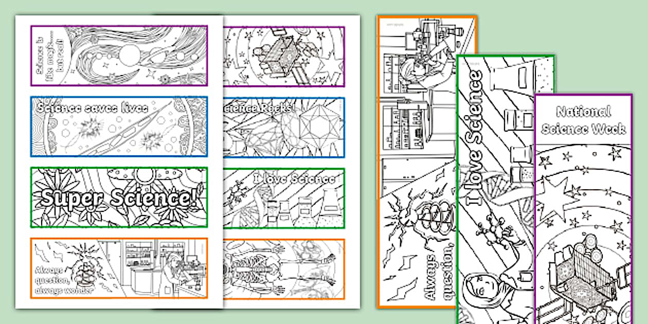 National Science Week Editable Bookmarks (Teacher-Made)
