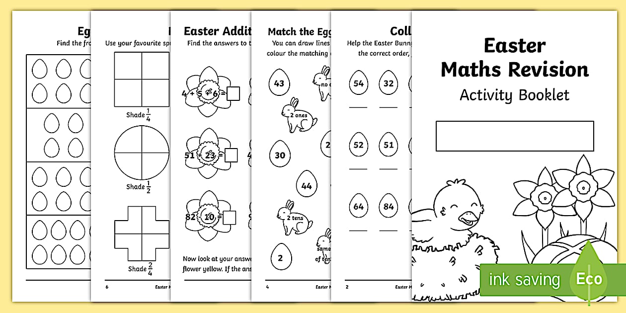 Easter Activities Booklet (Ages 5 -7) (teacher made)