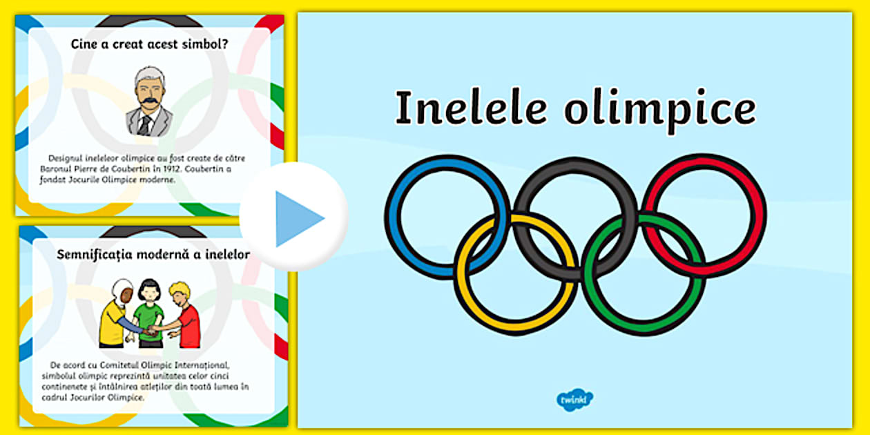 Istoria celor cinci cercuri olimpice – Twinkl România