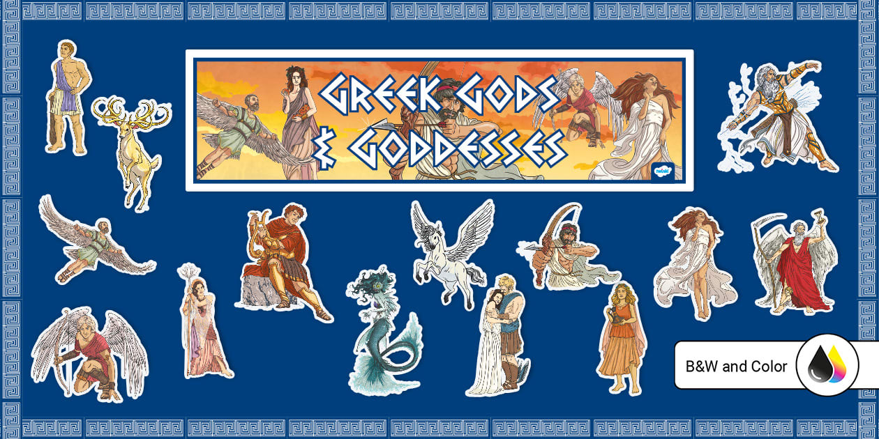 Greek Mythology Bulletin Board Pack (Teacher-Made) - Twinkl
