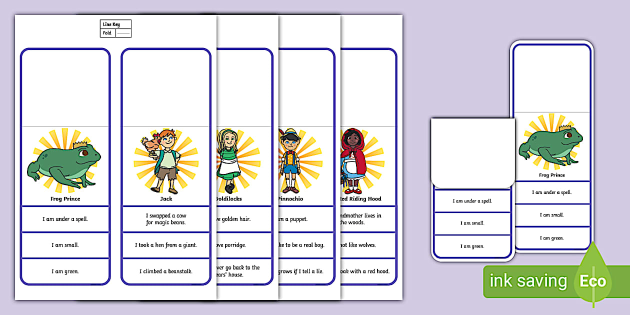 Who am I? Guess the Fairy Tale Character Game (Teacher-Made)