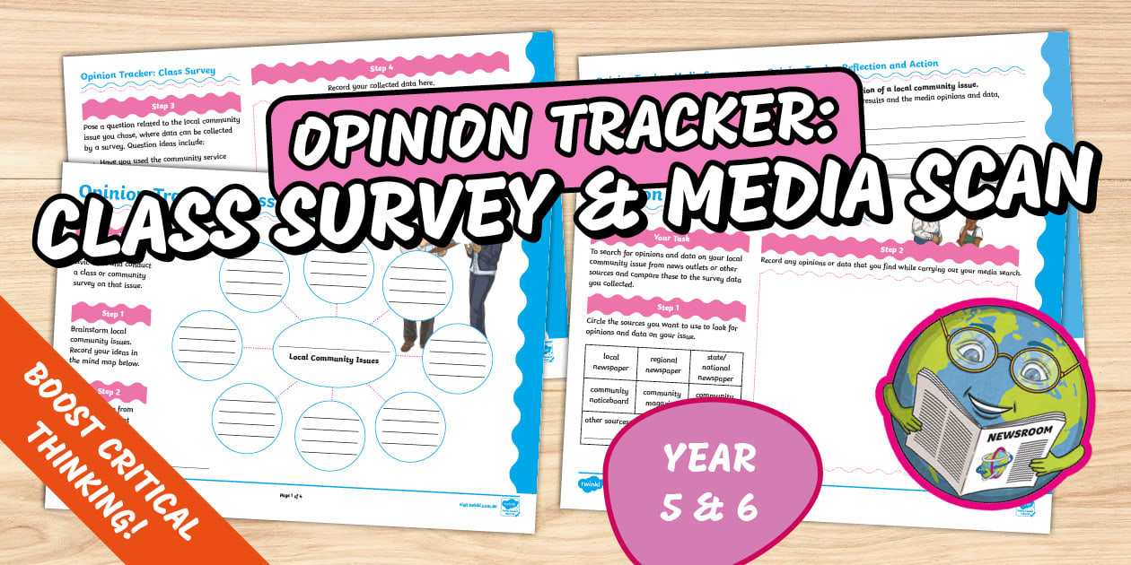 Local Community Issues Class Survey & Media Scan Activity