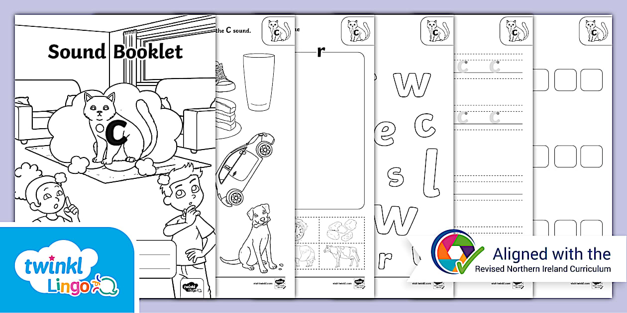 c Initial Letter Activity Book (teacher made) - Twinkl